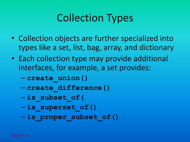 Adbms 15 object data management group | PPTX