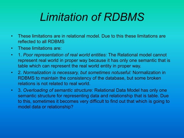 Adbms 1 Object Oriented Modeling Ppt 8175