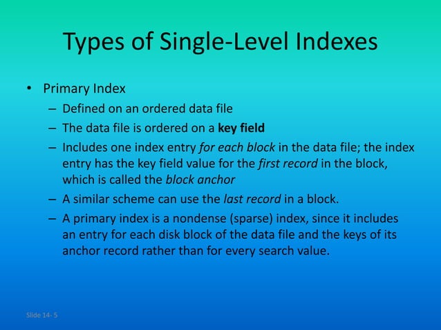 Adbms 22 Dynamic Multi Level Index Using B And B Tree Ppt 