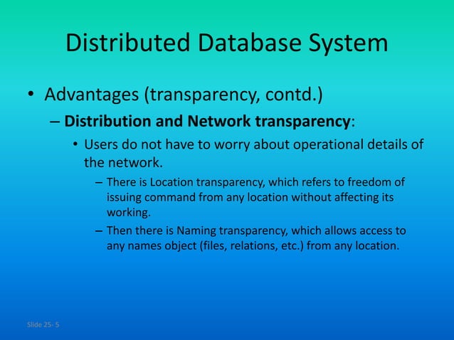 Adbms 23 distributed database design | PPT