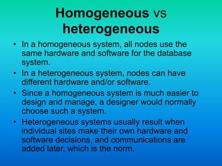 Adbms 28 components of distributed database system | PPT