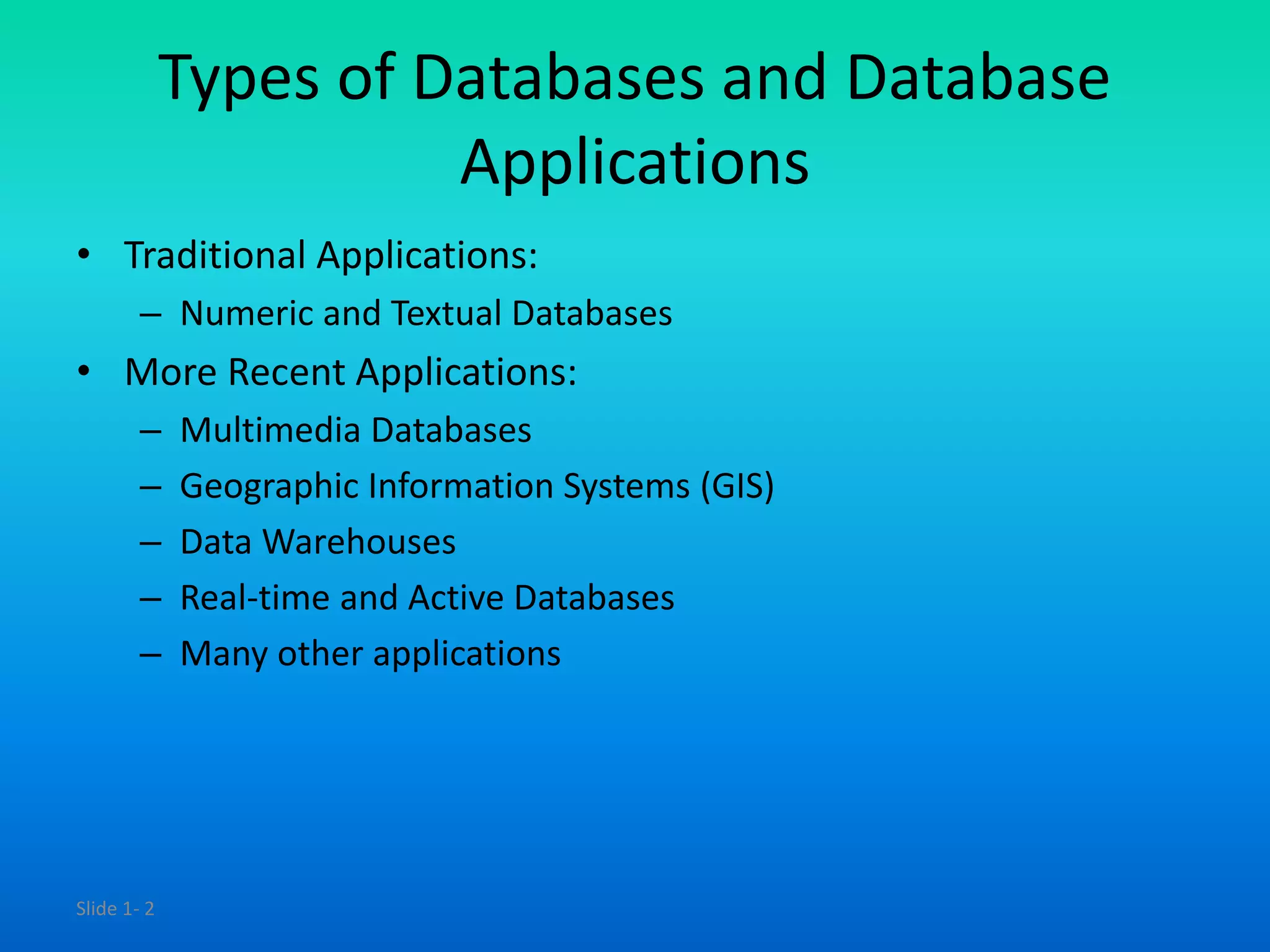 Adbms 2 types of database | PPTX
