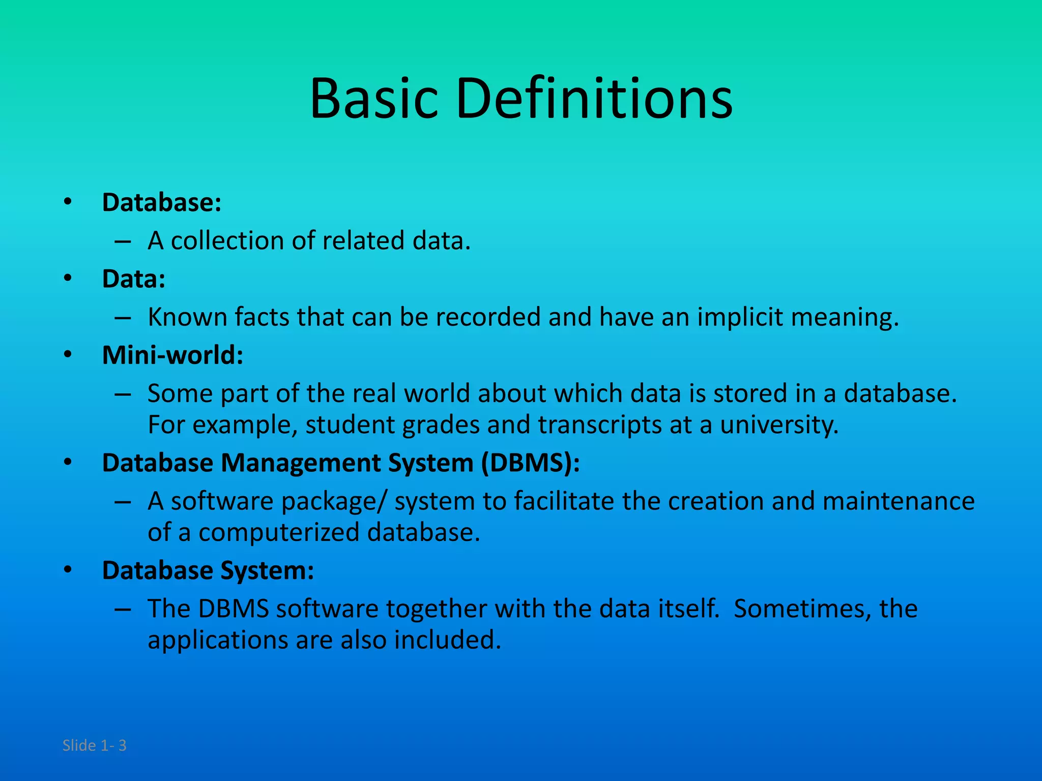 Adbms 2 types of database | PPT