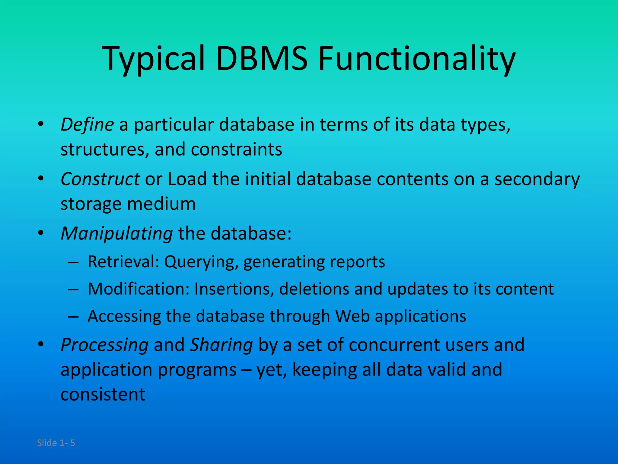 Adbms 2 types of database | PPT