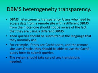 Adbms 31 data distribution transparency | PPTX