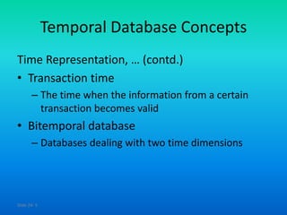 Adbms 44 temporal and multimedia databases | PPTX | Databases | Computer Software and Applications