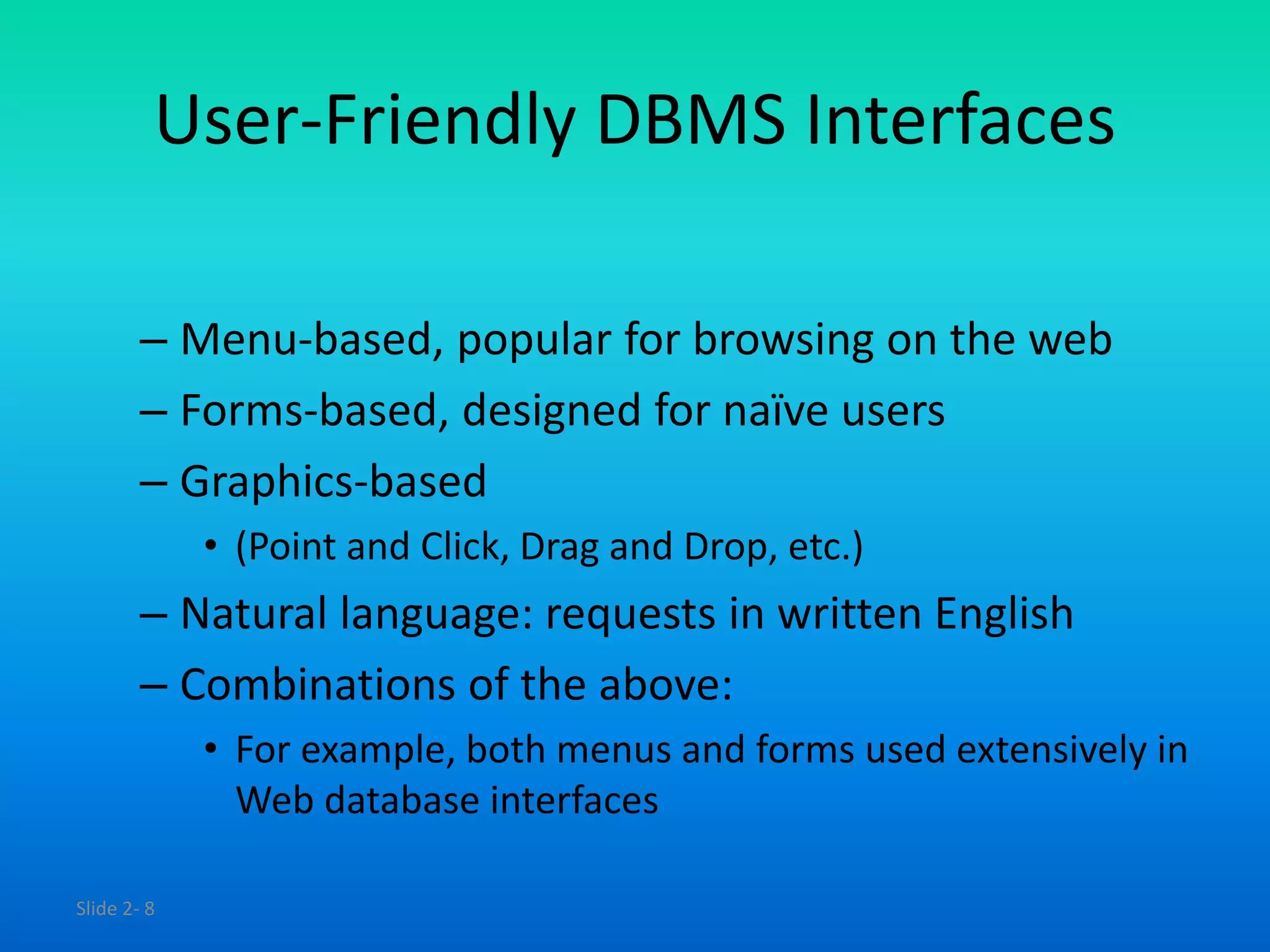 Adbms 7 database languages and tools | PPTX