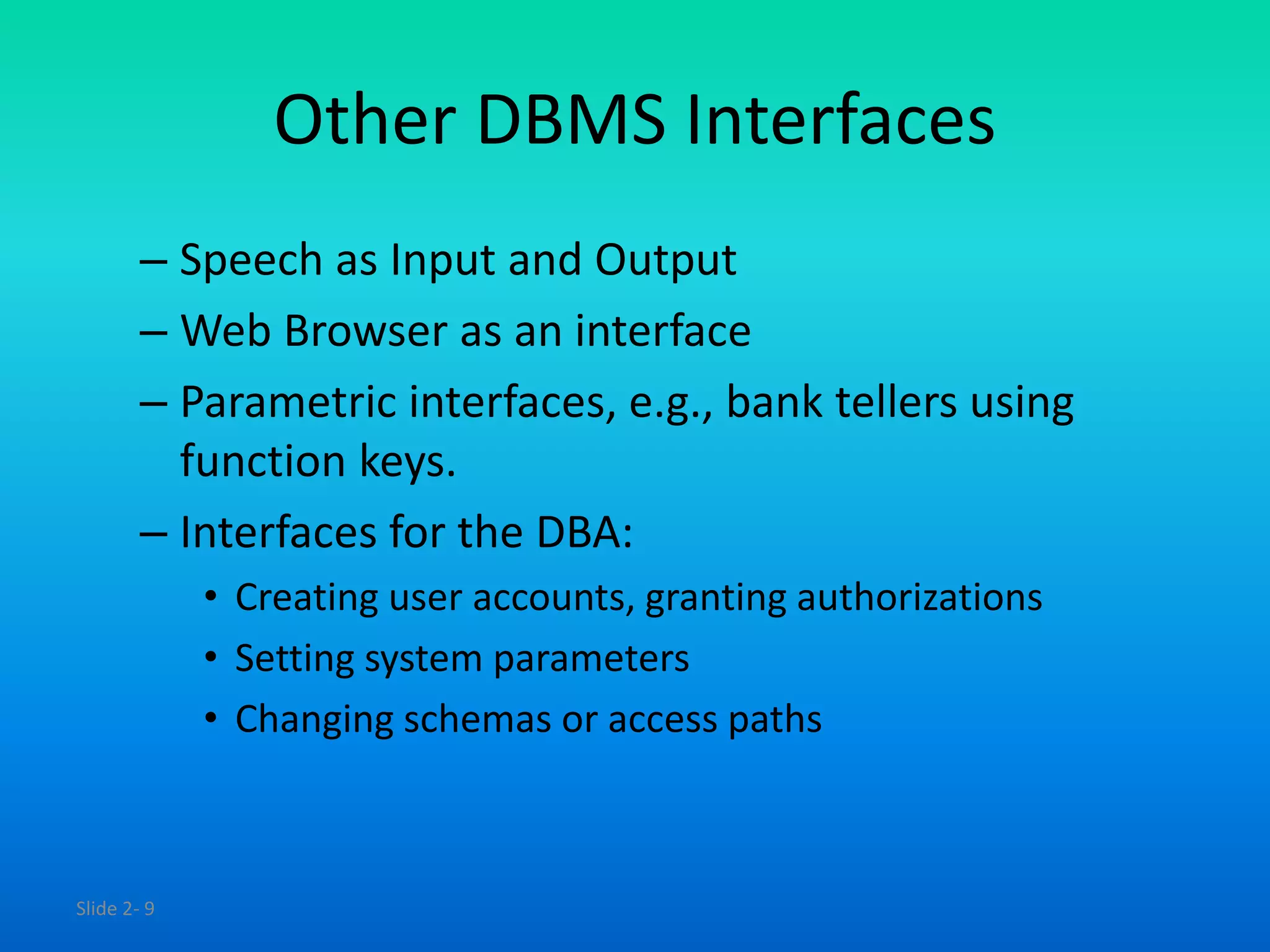 Adbms 7 Database Languages And Tools Pptx Databases Computer Software And Applications