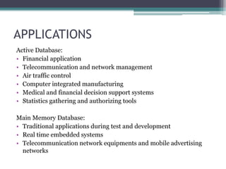 Adbms and mmdbms | PPTX