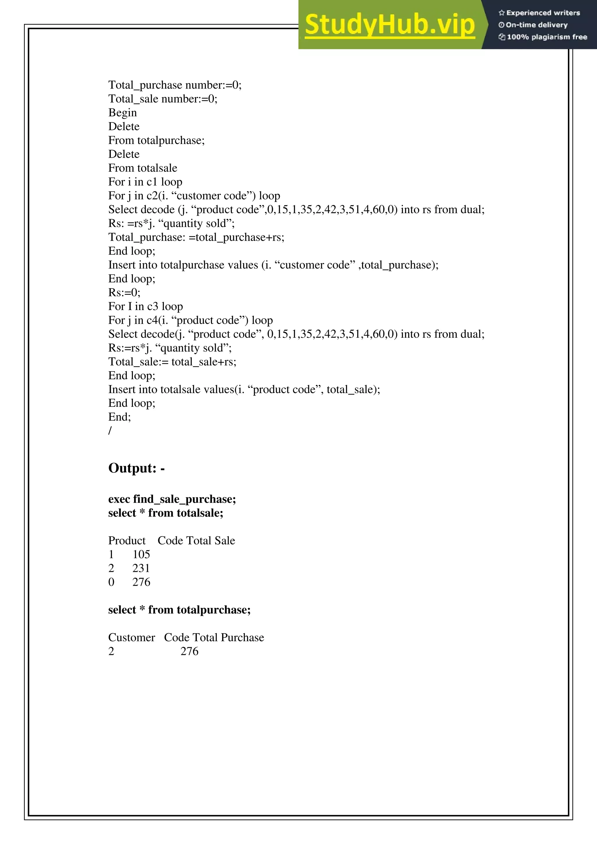 ADBMS ASSIGNMENT | PDF