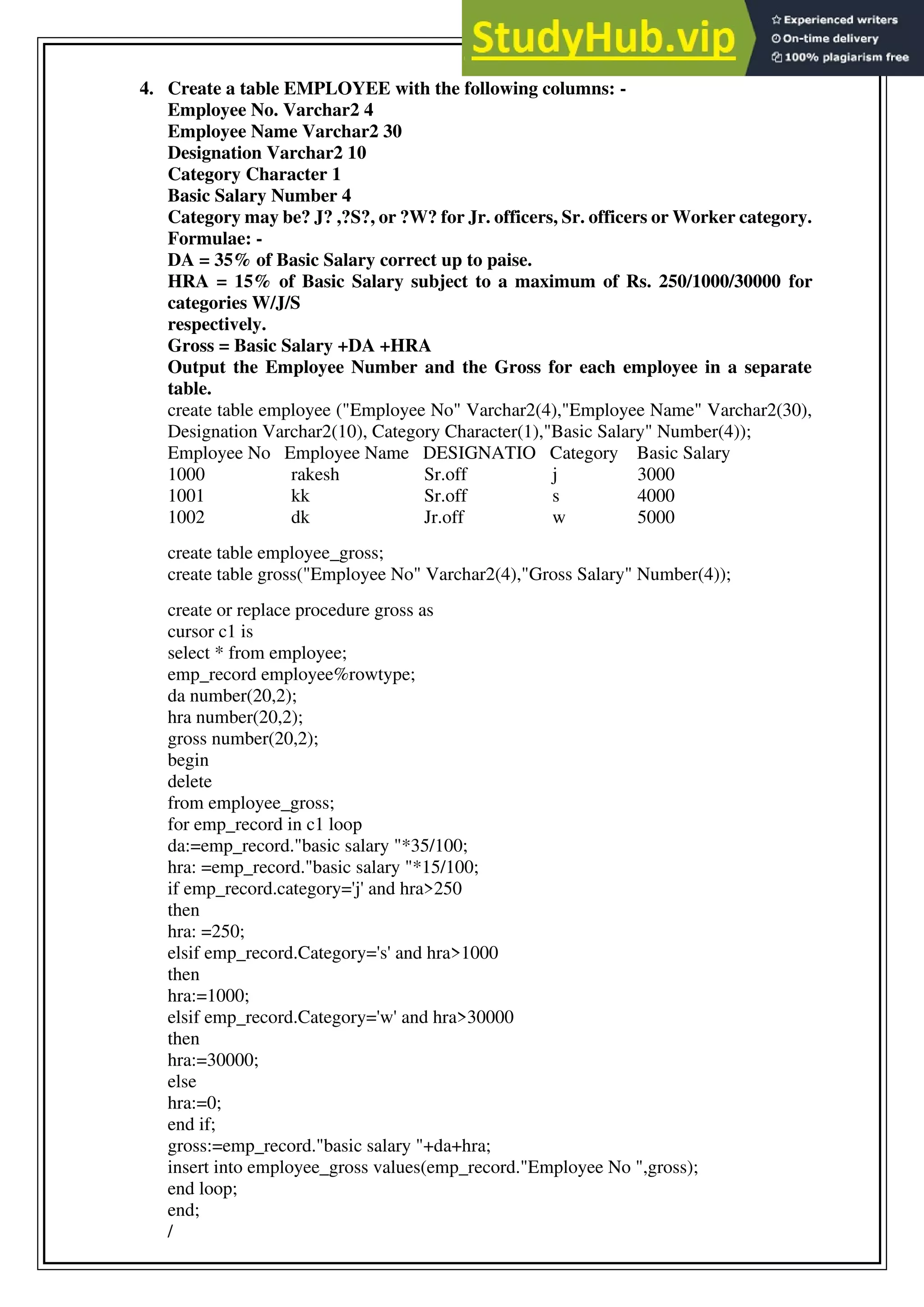 ADBMS ASSIGNMENT | PDF