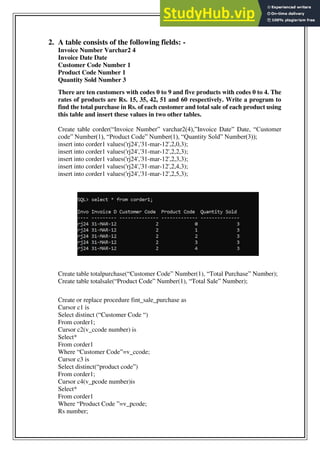 ADBMS ASSIGNMENT | PDF
