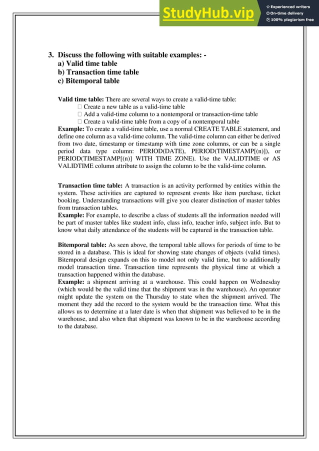 ADBMS ASSIGNMENT | PDF