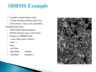 spatial databases ADBMS ppt | PPTX