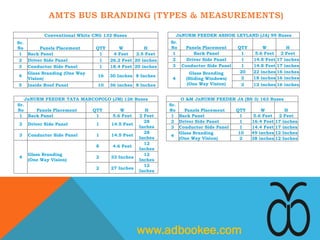 Adbookee amts-brts bus advertising | PDF