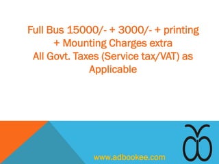 Adbookee amts-brts bus advertising | PDF
