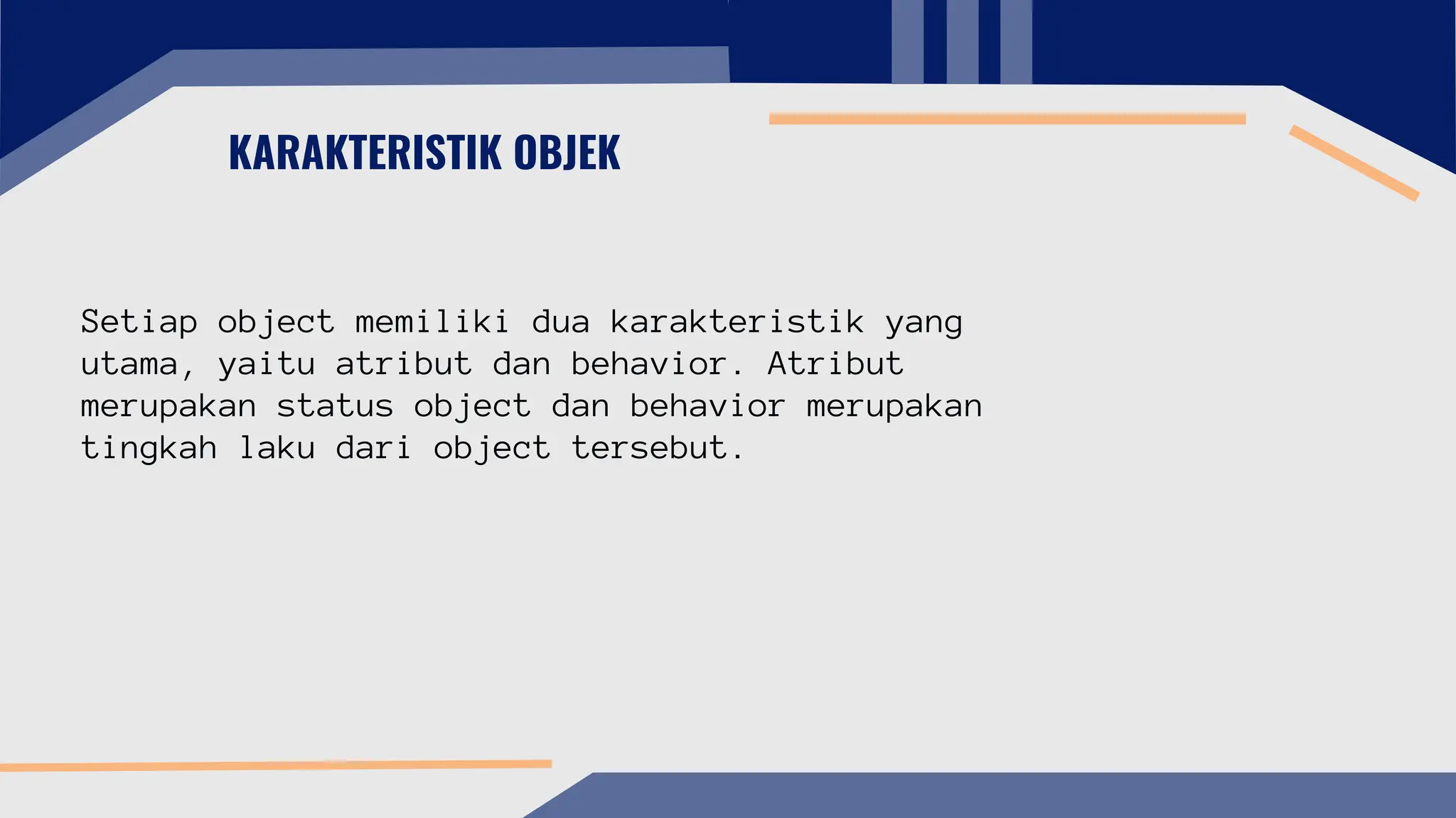 Analisis Desain Berorientasi Objek Pertemuan 1 | PDF
