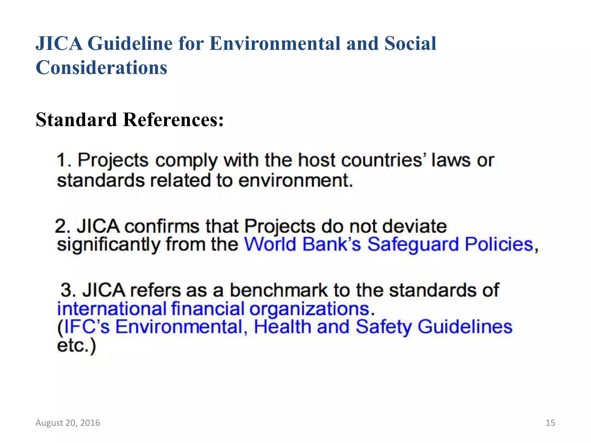 ADB Safeguard Policies Presentation | PPTX