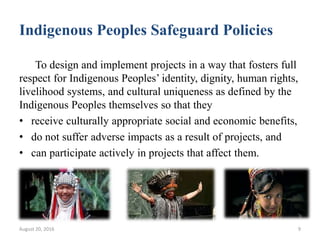 ADB Safeguard Policies Presentation | PPTX