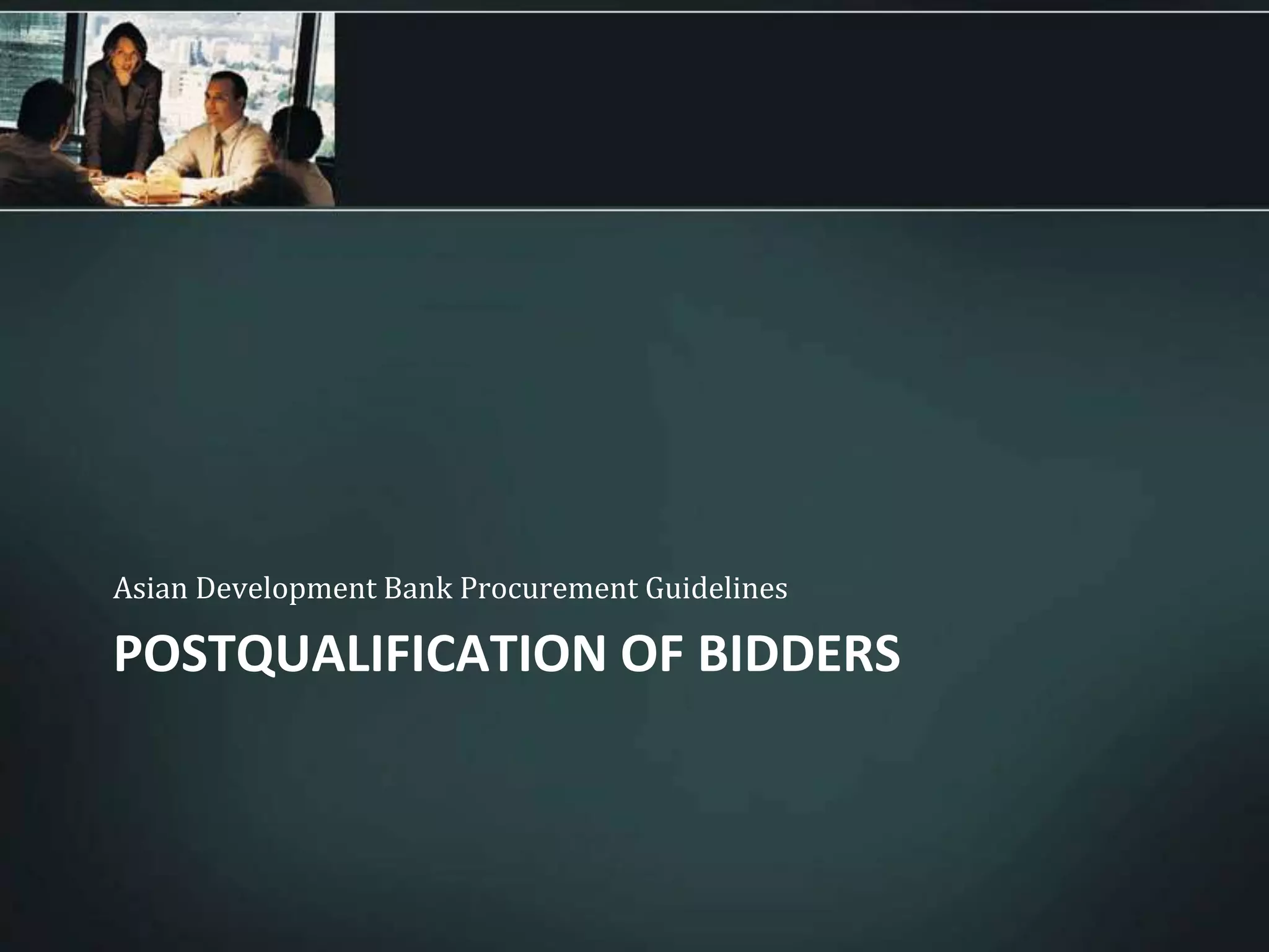 Adb procurement guidelines icb-c2 | PPT