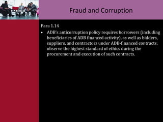 Adb procurement guidelines introduction2 | PPT