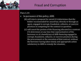 Adb procurement guidelines introduction2 | PPT