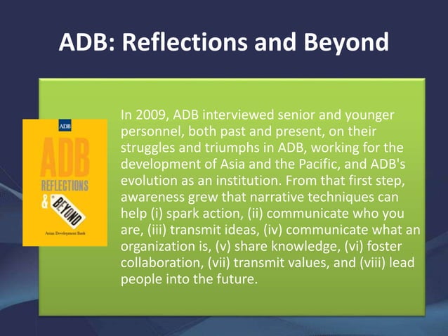 ADB Sustainable Development Timeline | PPTX