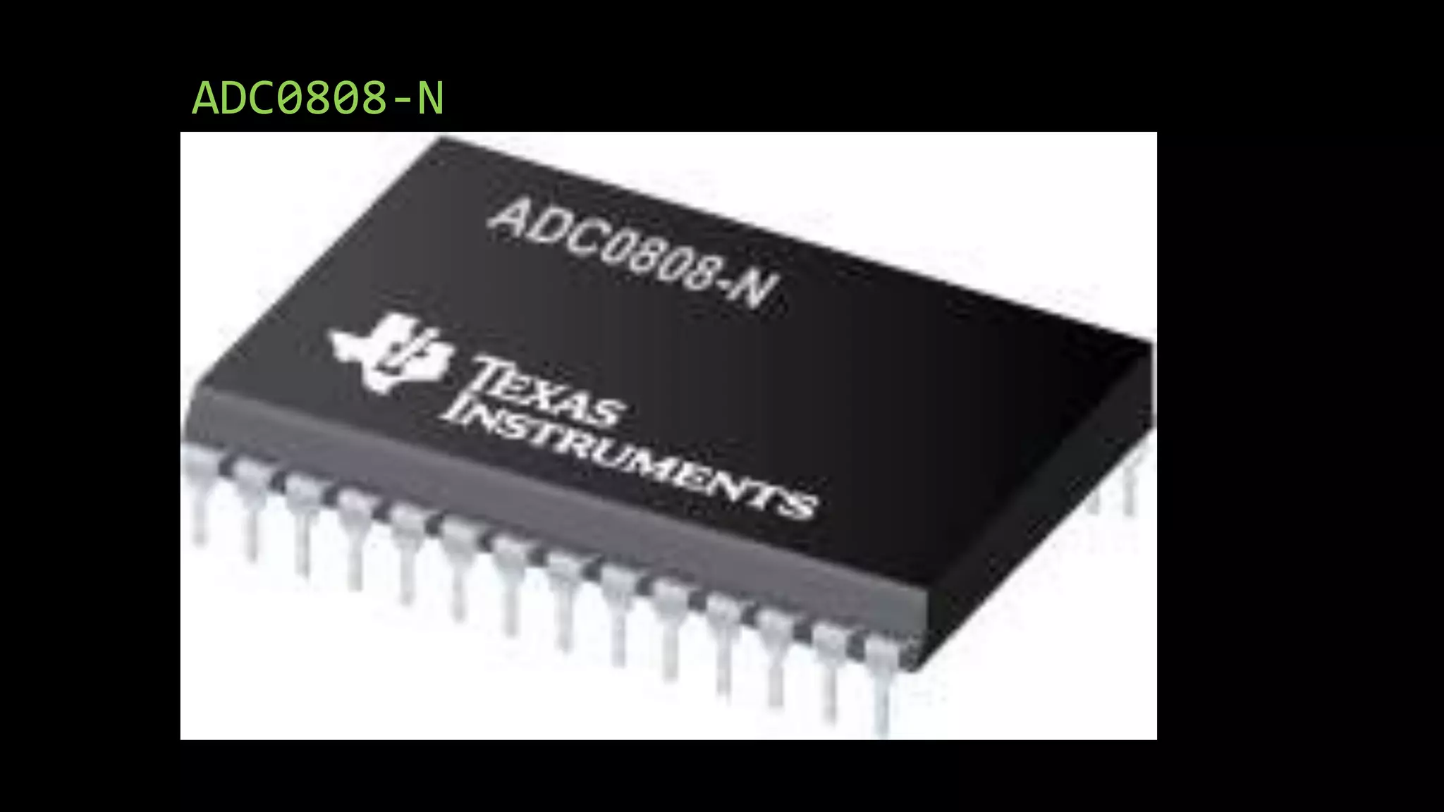 Interfacing technique with 8085- ADC[0808] | PPTX