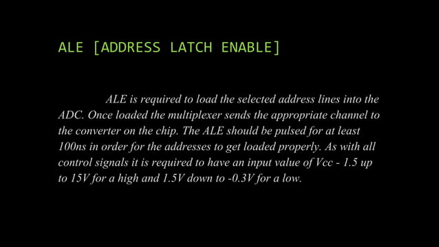 Interfacing technique with 8085- ADC[0808] | PPTX | Computer ...