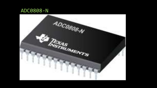 Interfacing technique with 8085- ADC[0808] | PPTX | Computer Peripherals | Computing