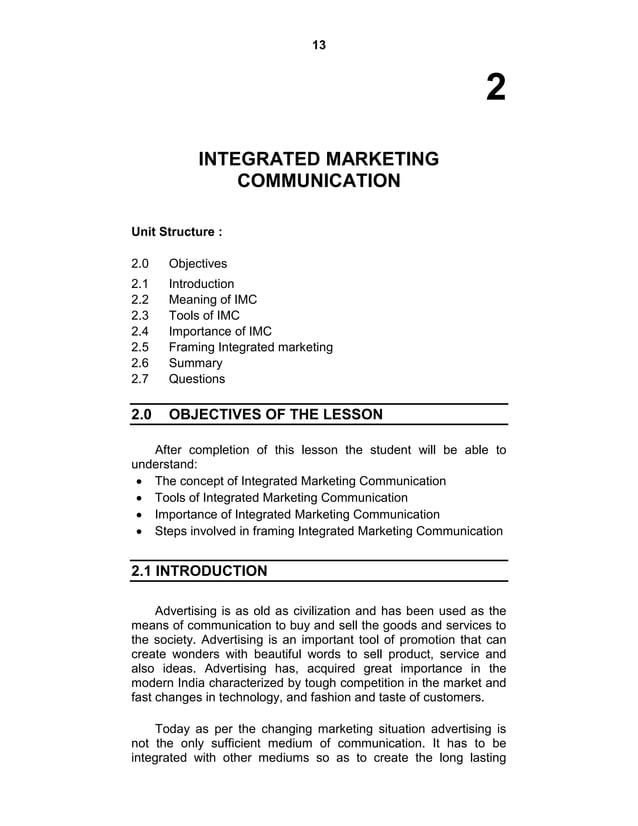 ADVERTISING NOTES | PDF