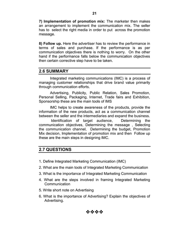 ADVERTISING NOTES | PDF