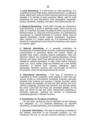 ADVERTISING NOTES | PDF
