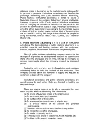 ADVERTISING NOTES | PDF