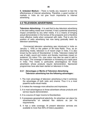 ADVERTISING NOTES | PDF