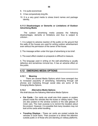 ADVERTISING NOTES | PDF