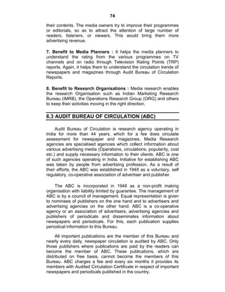 ADVERTISING NOTES | PDF