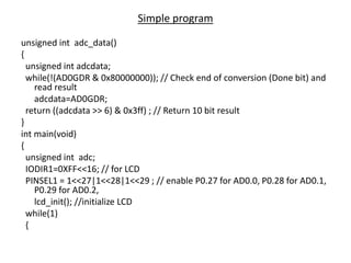 Analog to Digital converter in ARM | PPTX