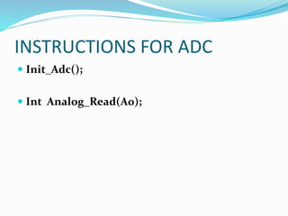 simple ADC Interfacing | PPT