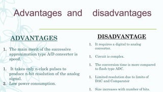 Successive Approximation ADC | PPTX