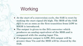 Successive Approximation ADC | PPTX