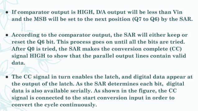 Successive Approximation ADC | PPTX | Digital Audio | Computer Software and Applications