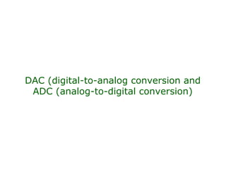 Adc dac | PDF | Digital Audio | Computer Software and Applications
