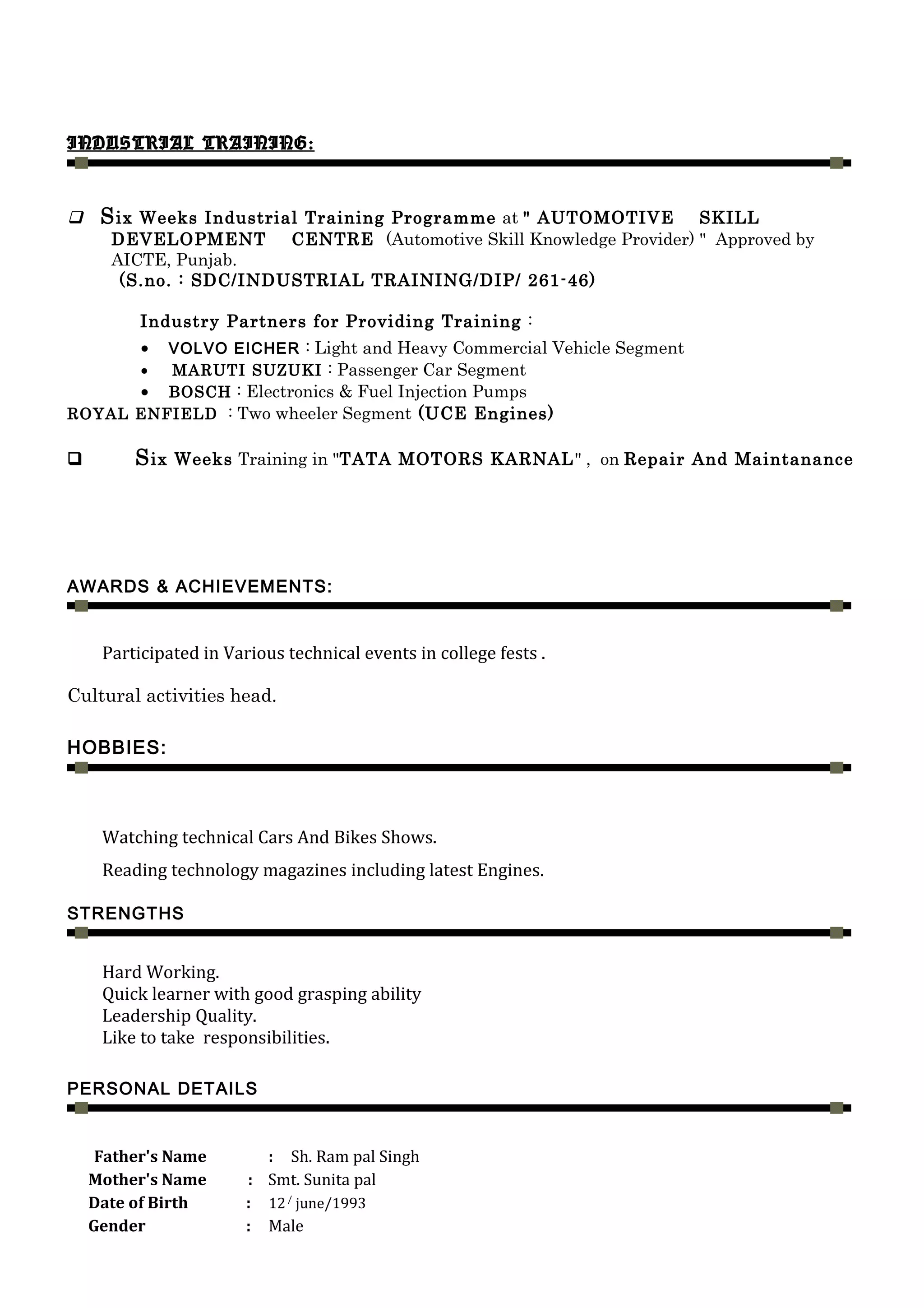 prince updated resume | PDF