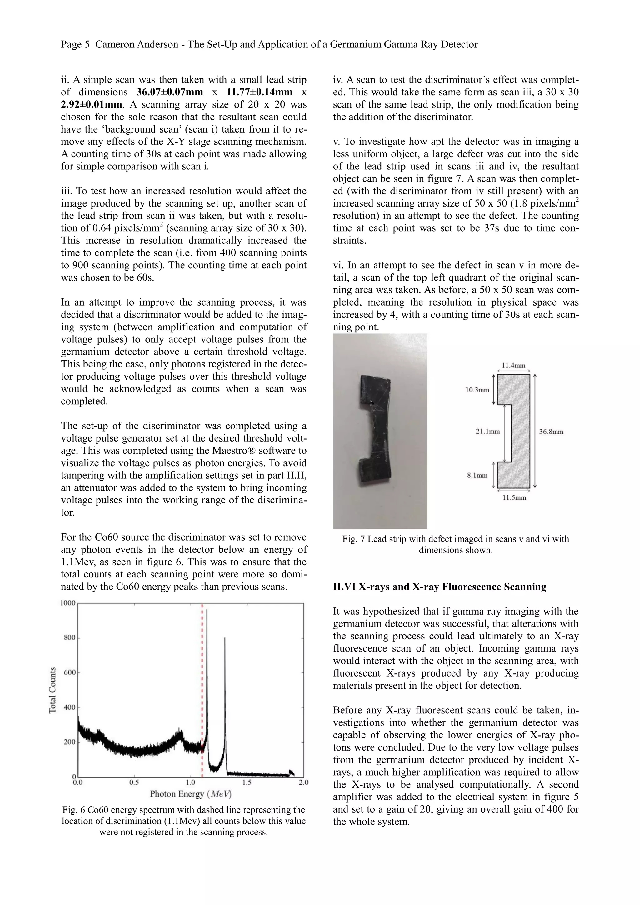 Level 3 Laboratory Project Report - Cameron Anderson | PDF | Chemistry ...