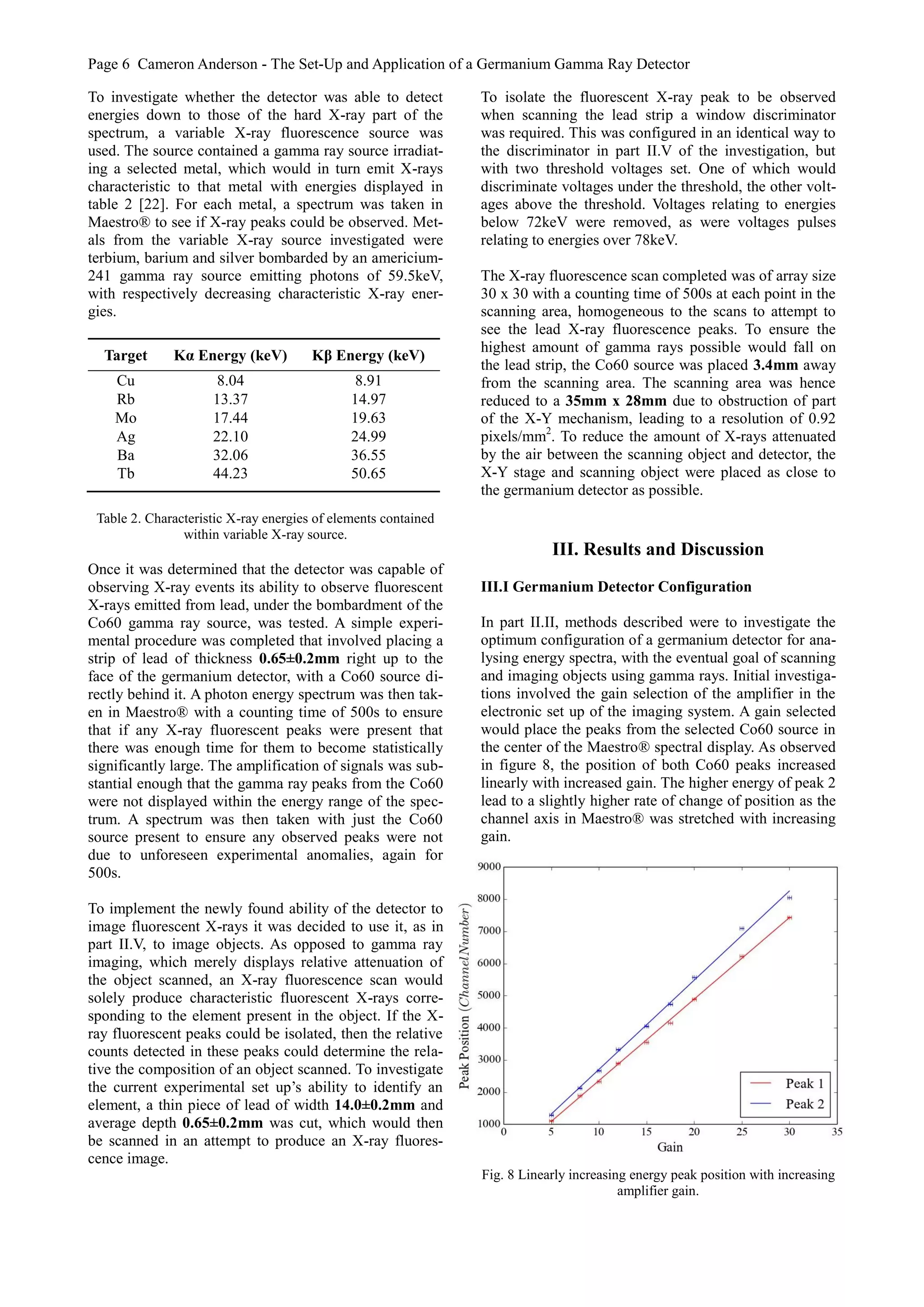 Level 3 Laboratory Project Report - Cameron Anderson | PDF | Chemistry ...