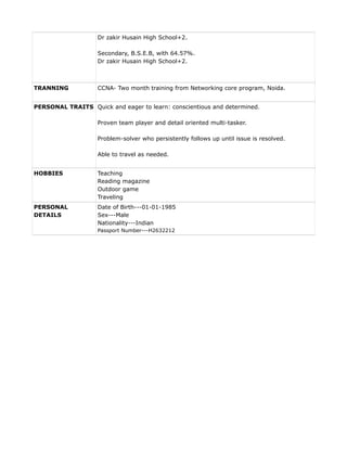 CV-SAIF | DOC | Computer Networking | Computing