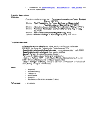 Copy of Resume Laura- Simona Ciocoiu | DOC