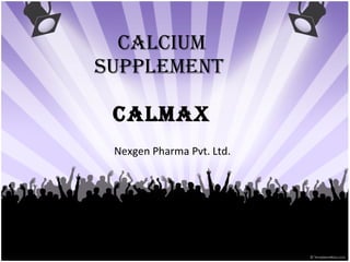 Ad Campaign For Calmax | PPT