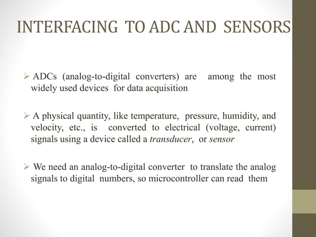 Adc and dac | PPTX